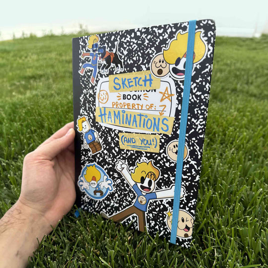 Haminations Sketch Book | Official Haminations Merch – Creator Ink