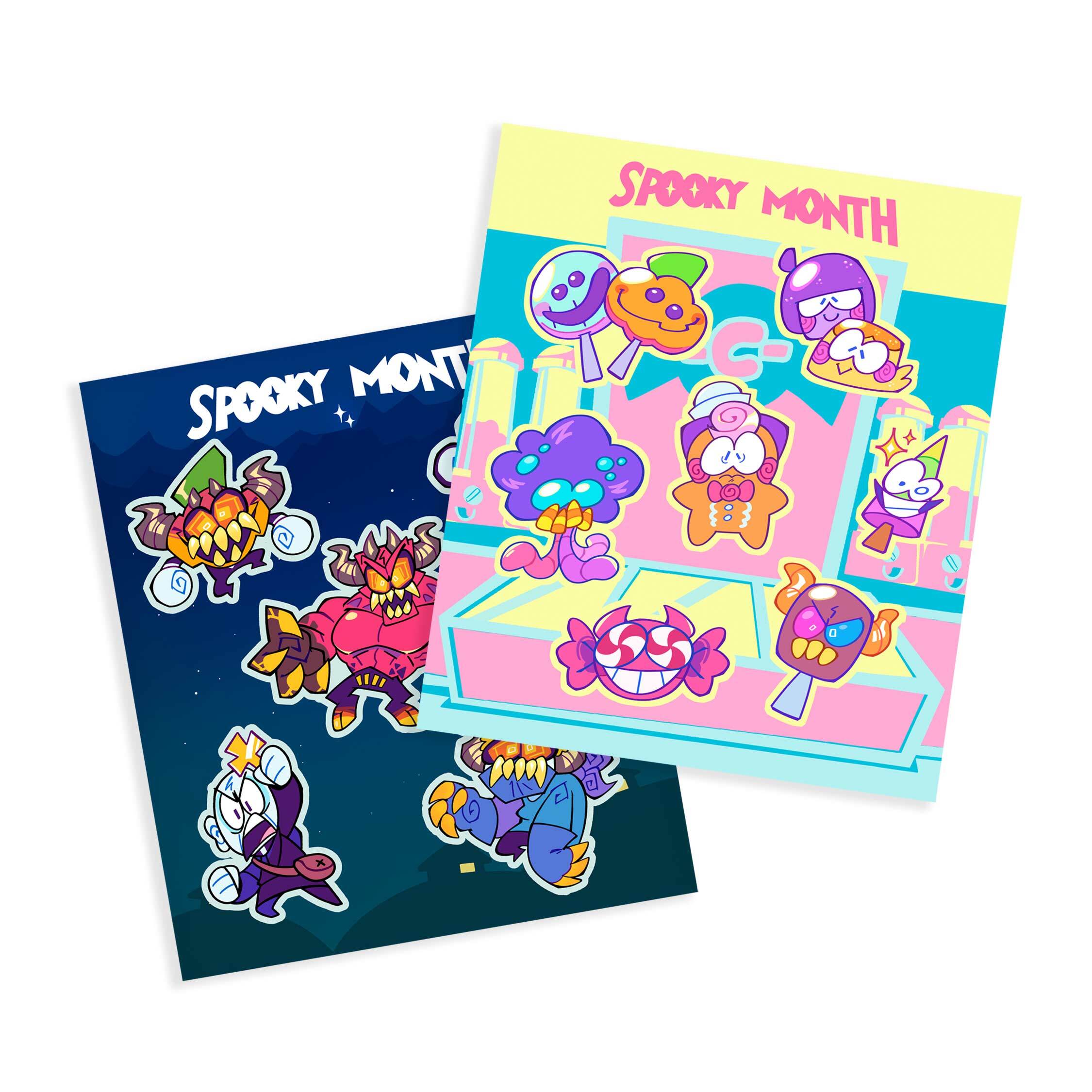 Spooky Month Sticker Pack Vol 2 | Official Pelo Merch – Creator Ink