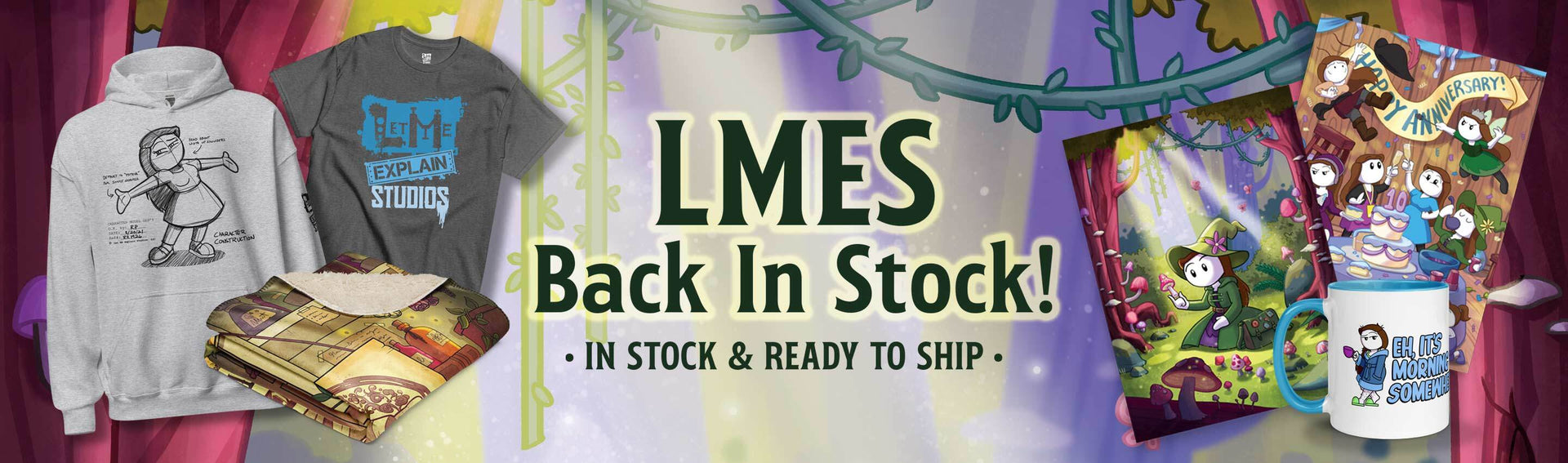 Let Me Explain Studios Merch | Creator Ink