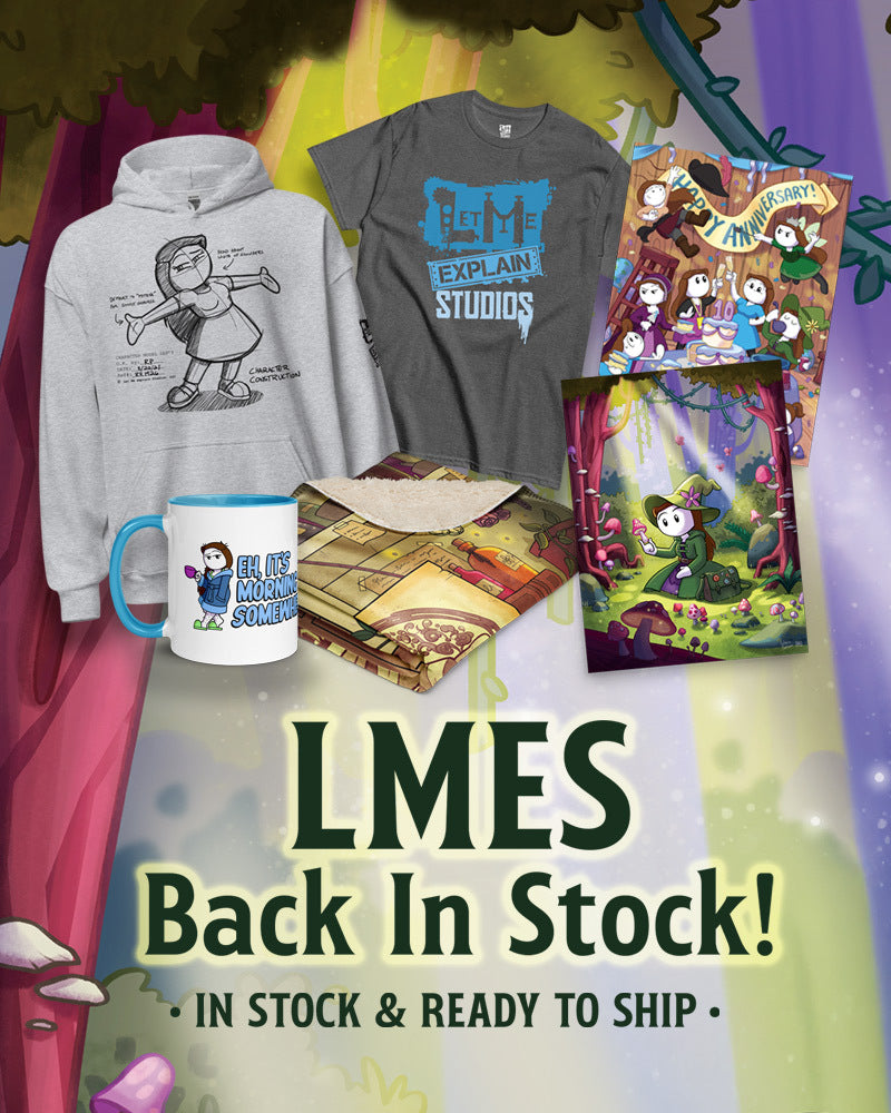 Let Me Explain Studios Merch | Creator Ink